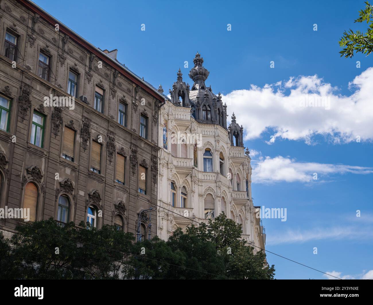 Architectural Gems of the City Center, Facades of Historic Buildings in ...
