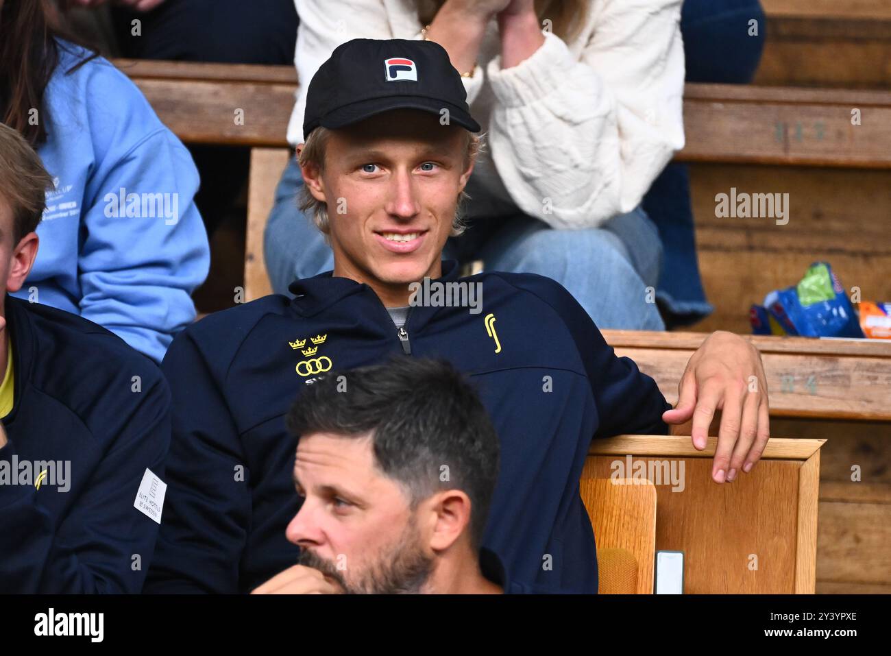 STOCKHOLM, SWEDEN 20240915Sweden's Leo Borg (son of Björn Borg) in the ...