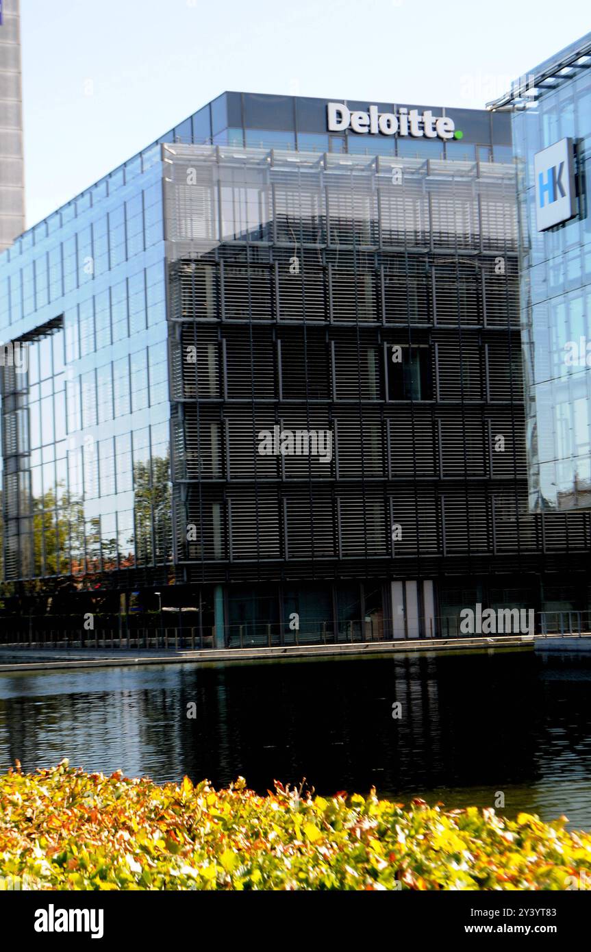 Copenhagen/ DenmarK/15 september 2024/Deloitte office building in ...