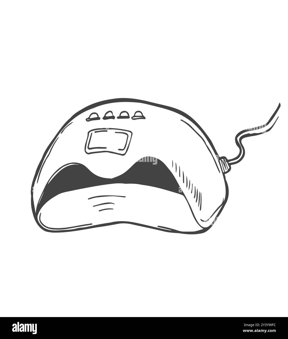 Manicure banner nail salon Stock Vector Images - Alamy