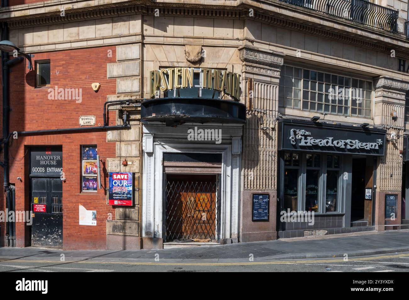 The Epstein Theatre in Hanover street Liverpool formerly known as The ...