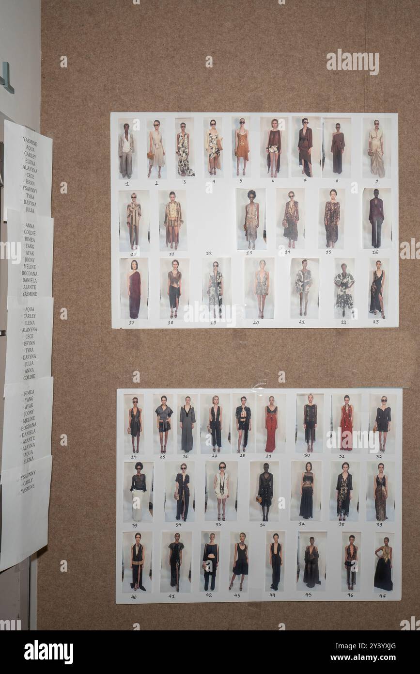 attends front row at the Frederick Anderson NYFW SS25 Runway Show in ...