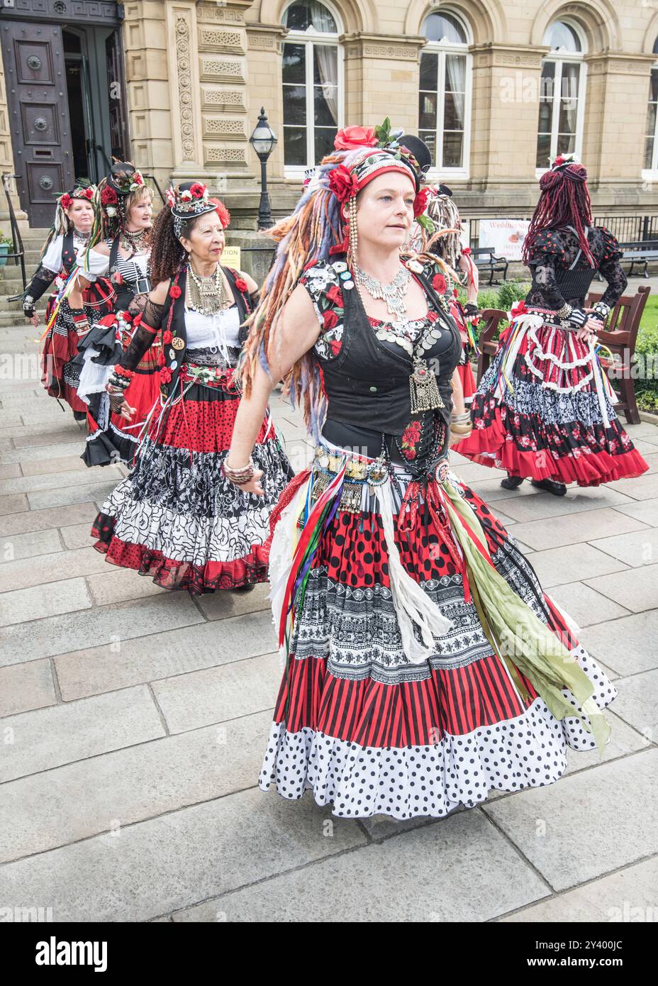 '400 Roses' Morris team performing at the first day (14th September) of ...