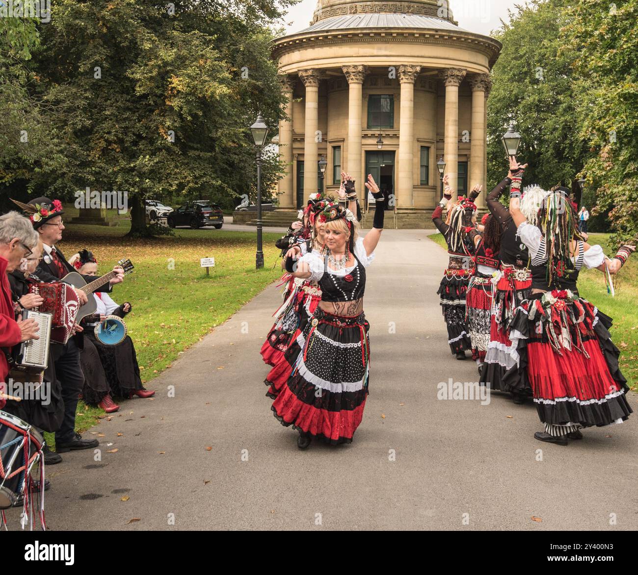'400 Roses' Morris team performing at the first day (14th September) of ...