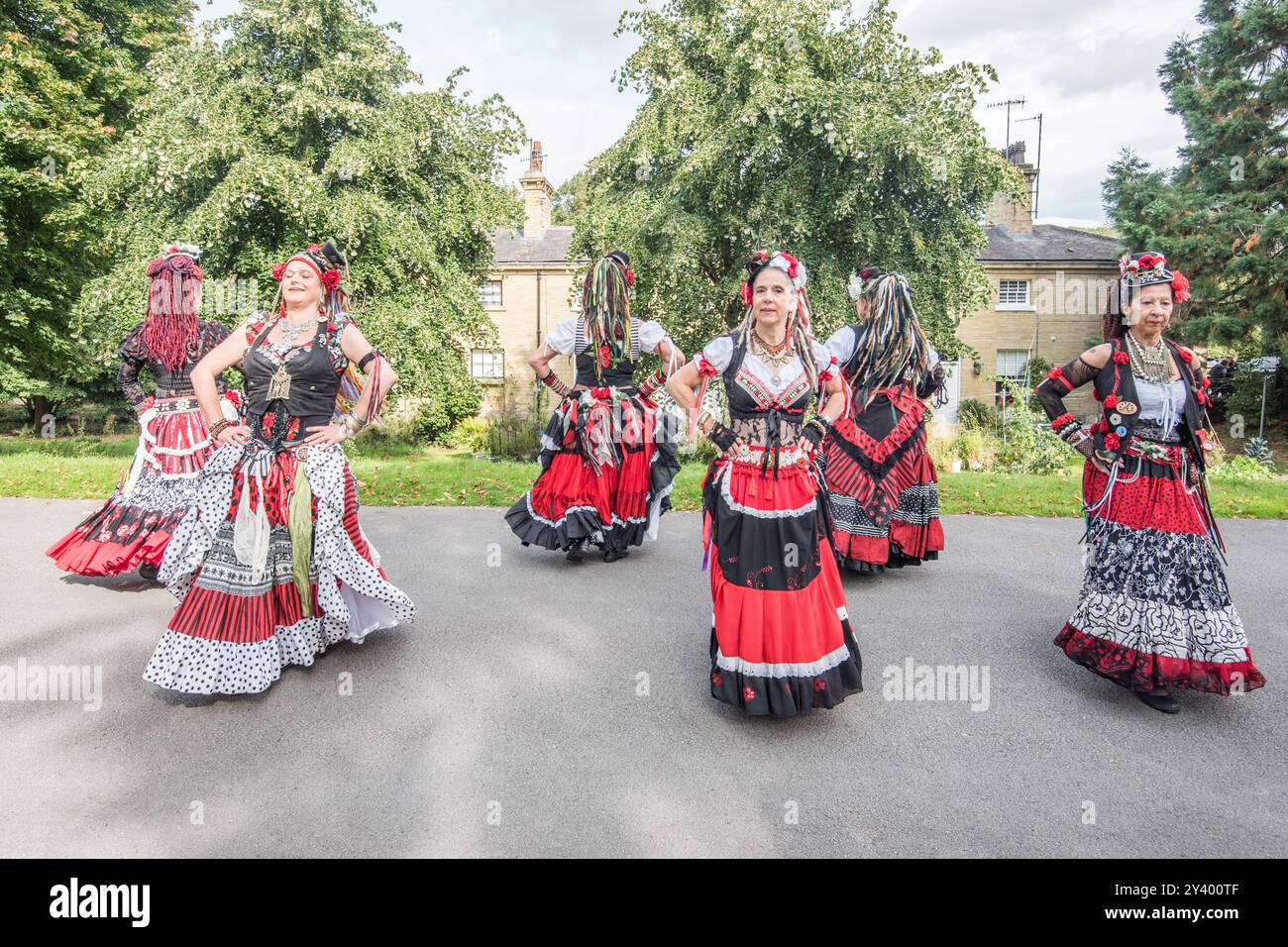 '400 Roses' Morris team performing at the first day (14th September) of ...