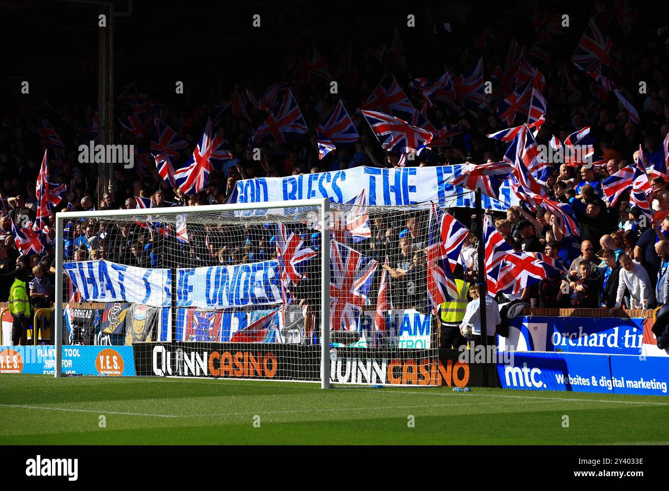 Dundee, Scotland. 15th September 2024; Tannadice Park, Dundee, Scotland ...