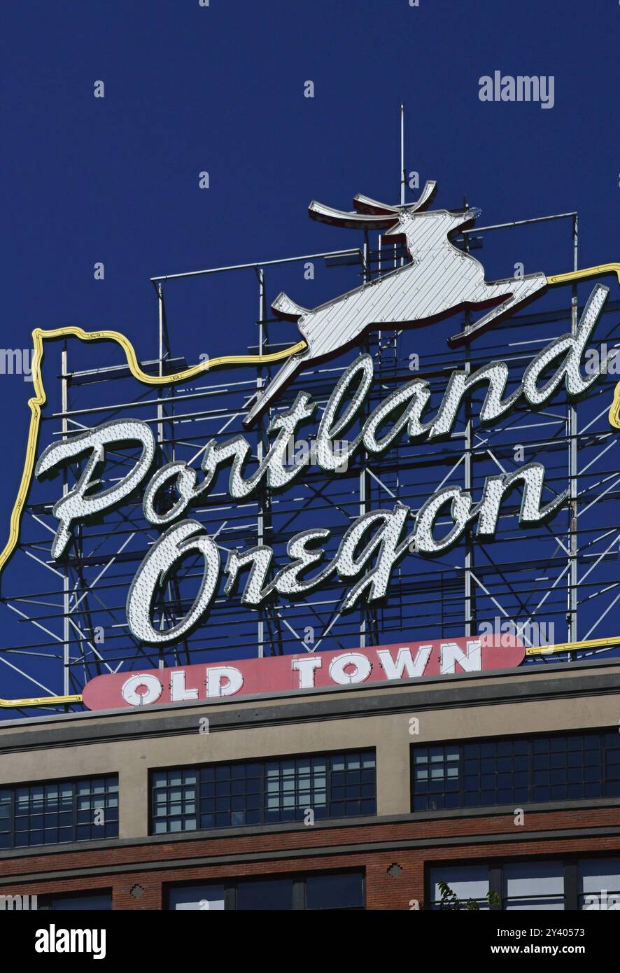 Portland old town hi-res stock photography and images - Alamy