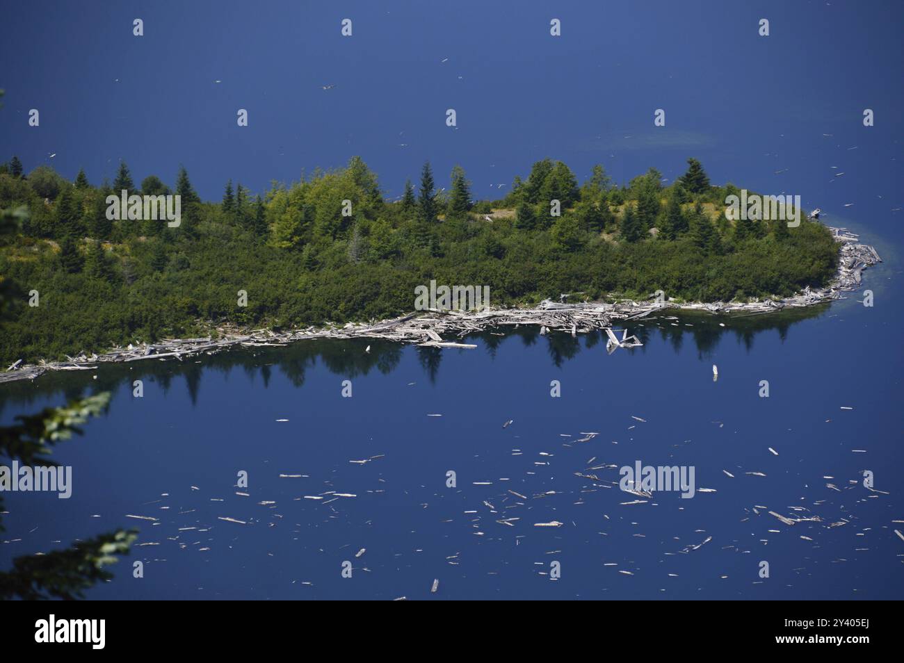 Spirit Lake in Mount St. Helens National Volcanic Monument, Washington ...