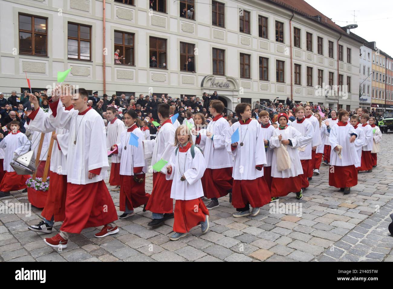 Festzug Teilnehmer Freising 15.09.2024 Marienplatz-vor Rathaus Festzug ...