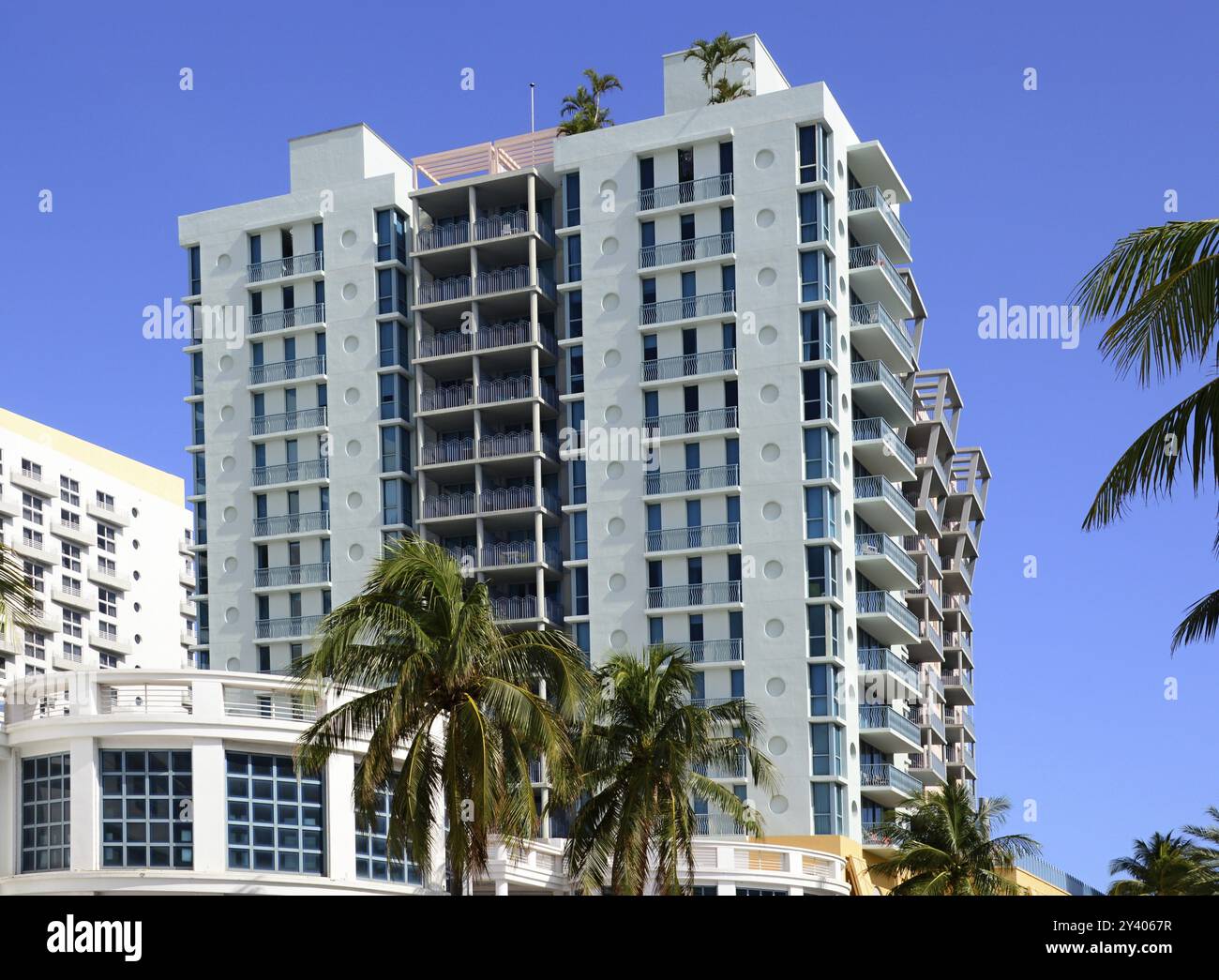 Art Deco Buildings in Miami South Beach, Florida, USA, North America ...