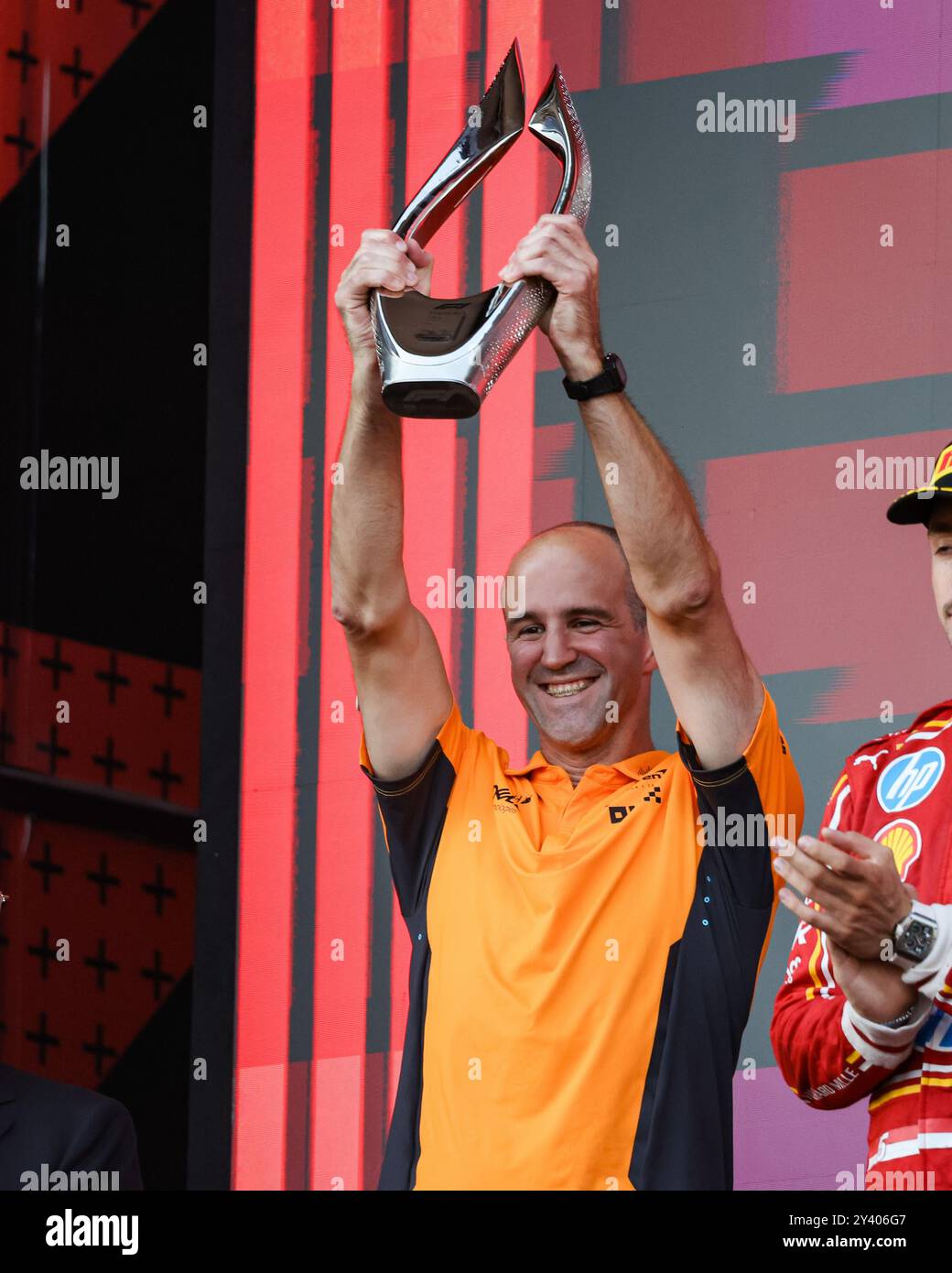 STALLARD Tom, Race Engineer of McLaren F1 Team, portrait during the ...