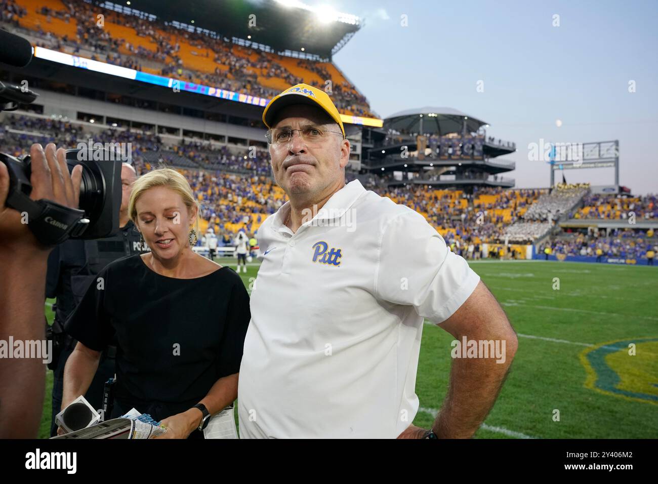 Pittsburgh, Pennsylvania, USA. 14th Sep, 2024. September 14, 2024: Head Coach Pat Narduzzi ...