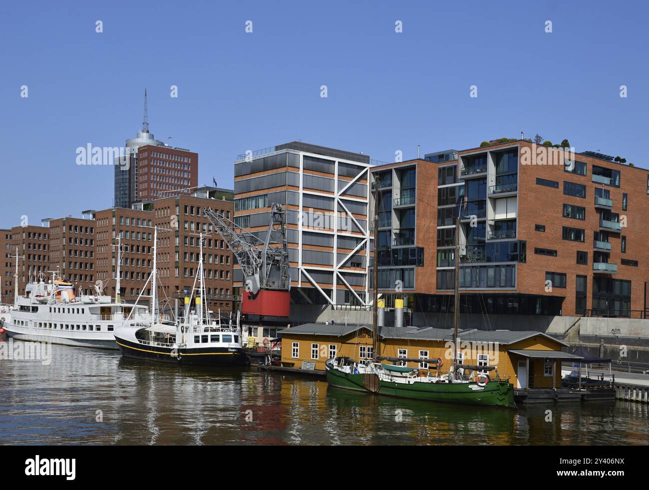 Historical Ships in the Neighbourhood Hafen City in the Hanse City ...