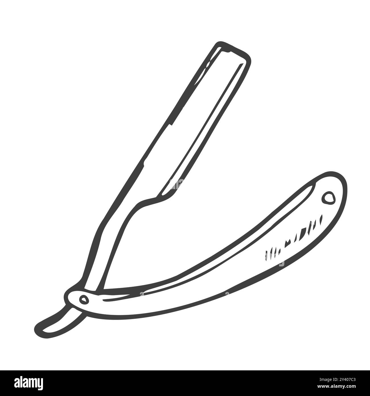 hair razor barbershop icon vector isolated Stock Vector Image & Art - Alamy