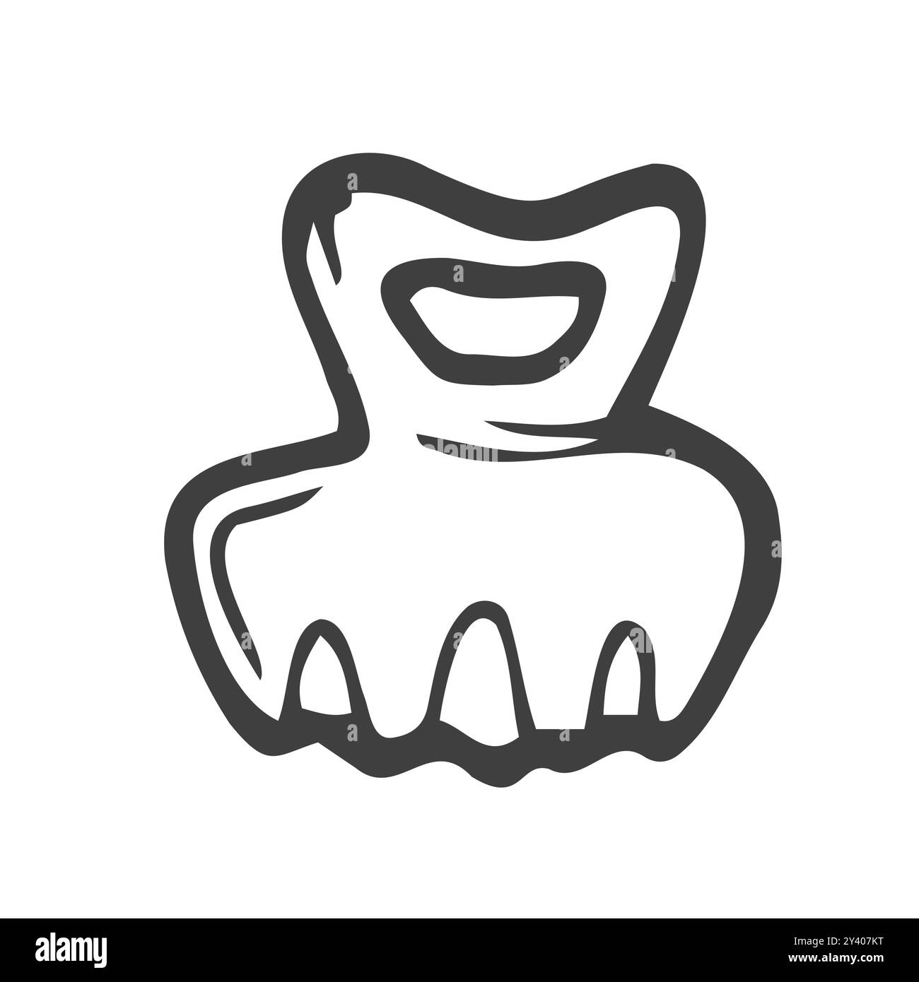 vector illustration hairpin, hair clip Stock Vector Image & Art - Alamy