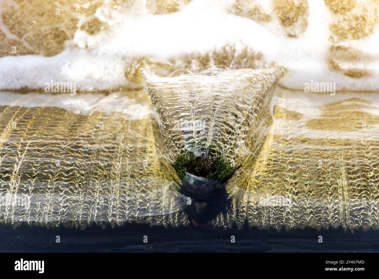 Abstract water surface waves flowing hi-res stock photography and ...