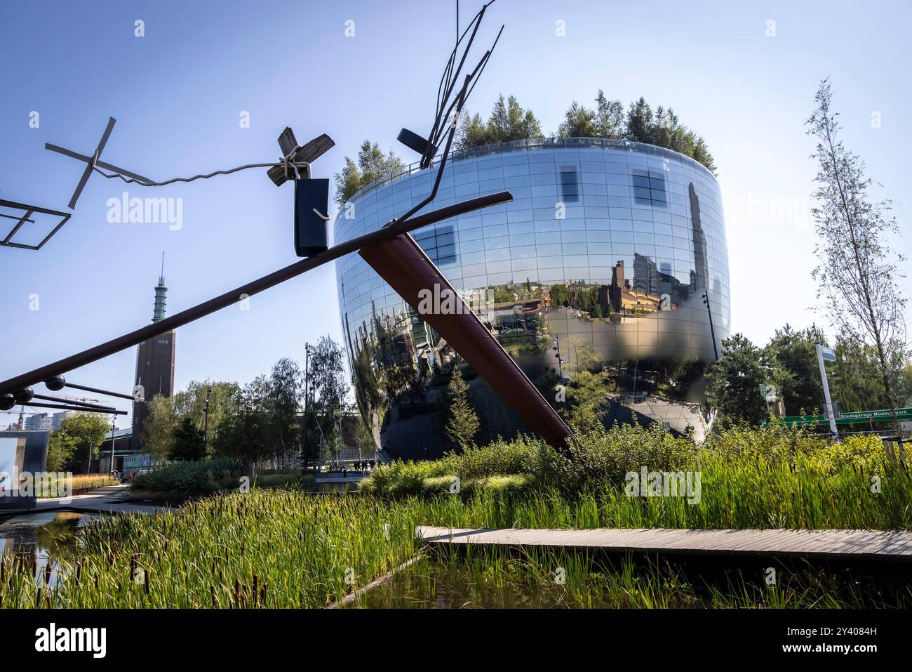Rotterdam, Netherlands – August 28, 2024: Depot Boijmans Van Beuningen ...