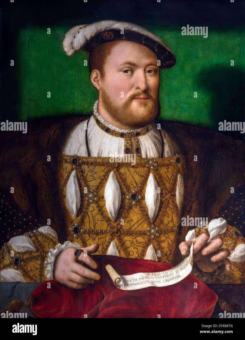 Henry viii portrait 1530 hi-res stock photography and images - Alamy