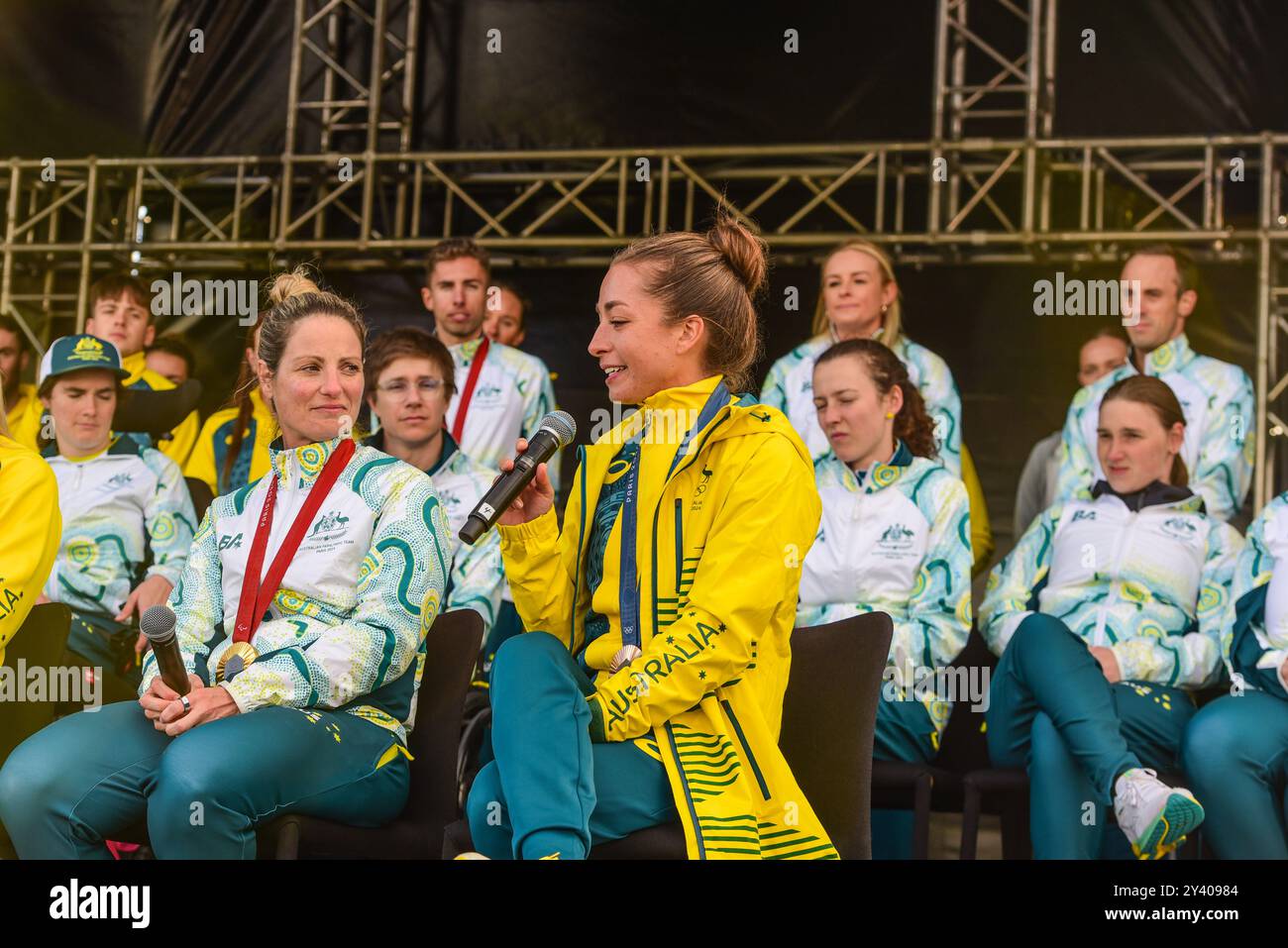 Melbourne, Australia. 14th Sep, 2024. Olympic race walker and dual ...