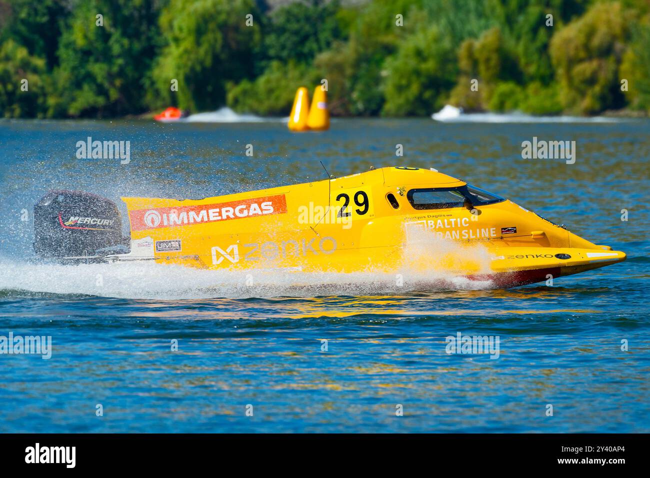 Rio Douro Powerboat number 29 of the pilot Egidijus Dagilis of Dagilis ...