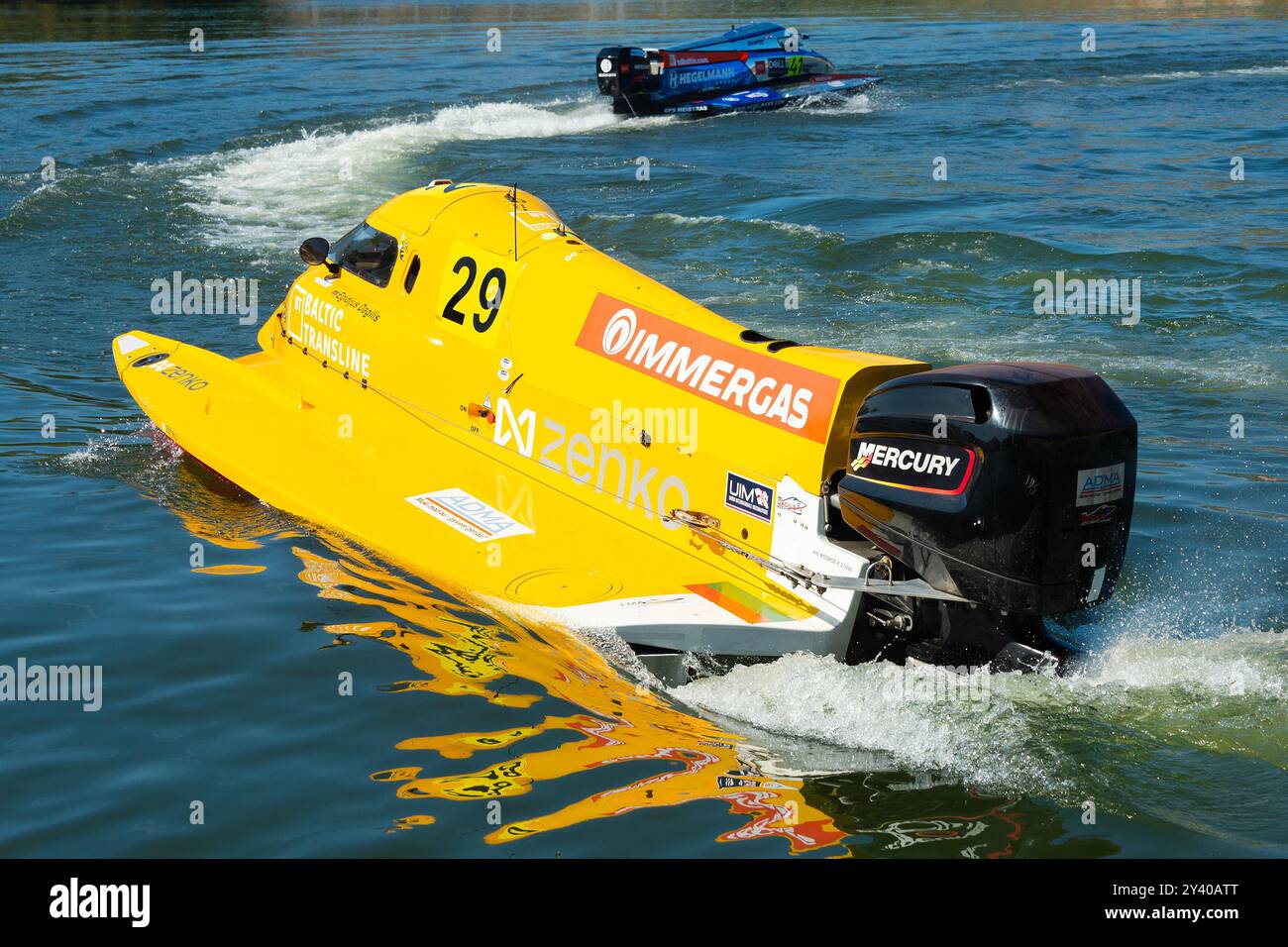 Rio Douro Powerboat number 29 of the pilot Egidijus Dagilis of Dagilis ...