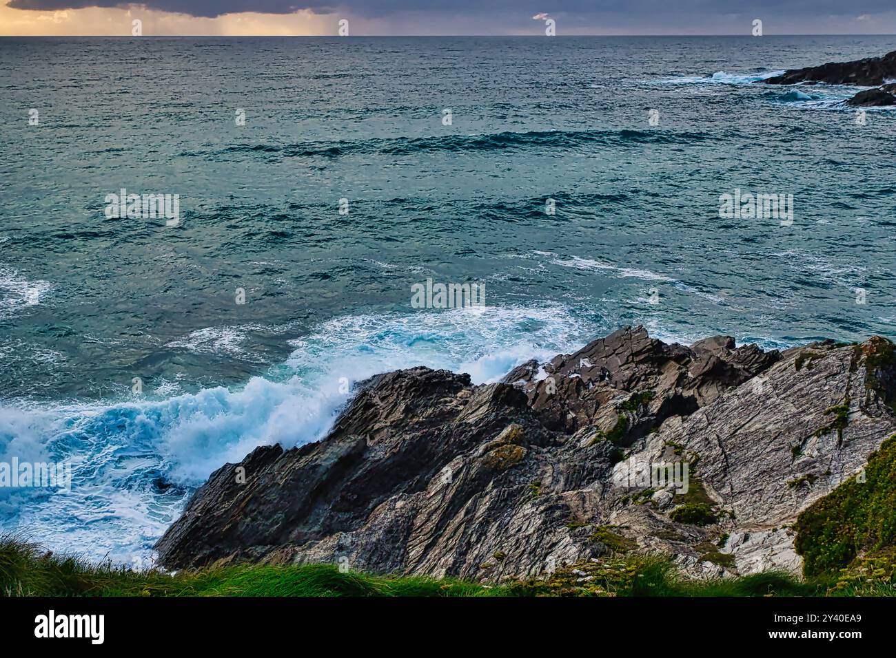 Slow motion waves crashing under hi-res stock photography and images ...