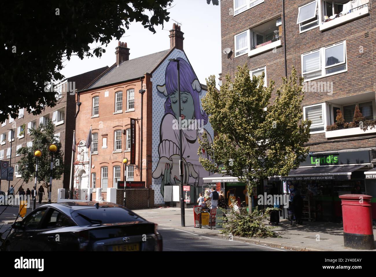15 September 2024, London London Mural Festival A mural festival takes ...