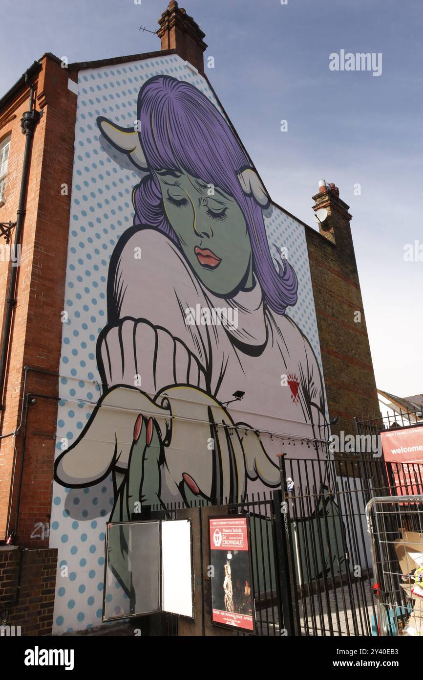 15 September 2024, London London Mural Festival A mural festival takes ...