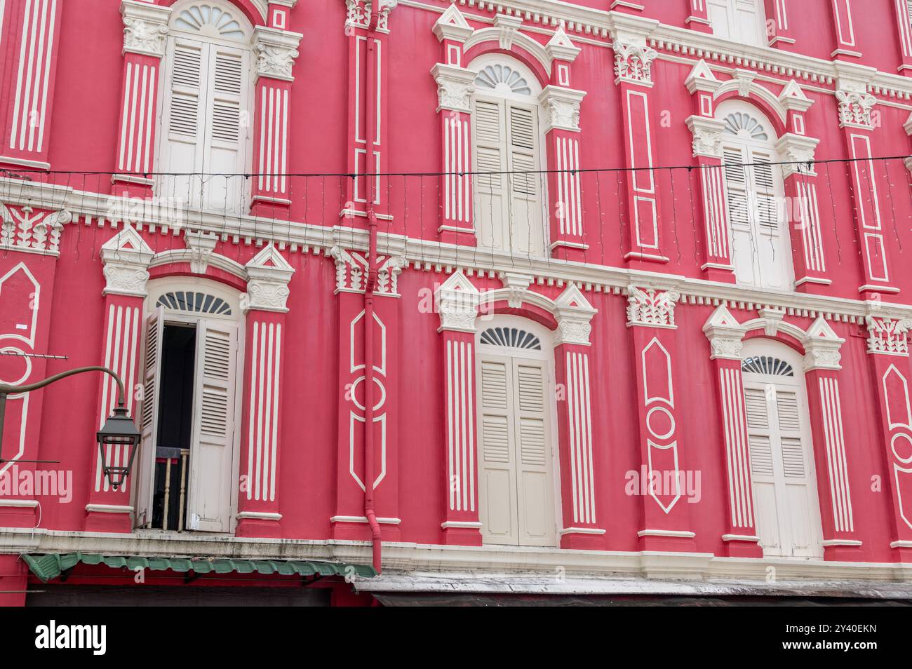 One of the surviving old shop houses on Trengganu Street in Chinatown ...