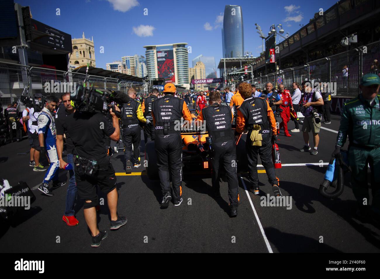 PIASTRI Oscar (aus), McLaren F1 Team MCL38, portrait grid during the ...