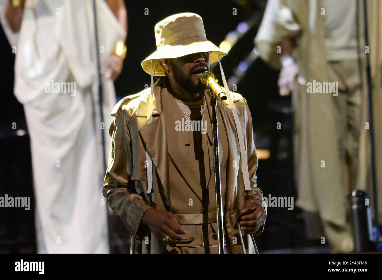 Hollywood, USA. 14th Sep, 2024. Maxwell performs in Hollywood, Florida ...