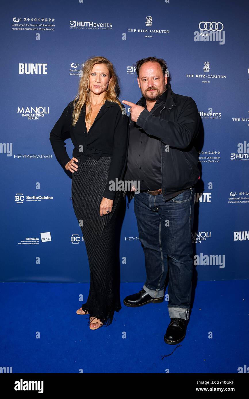 Verleihung Deutscher Schauspielpreis 2024 Julischka Eichel und Andreas Anke Deutscher ...