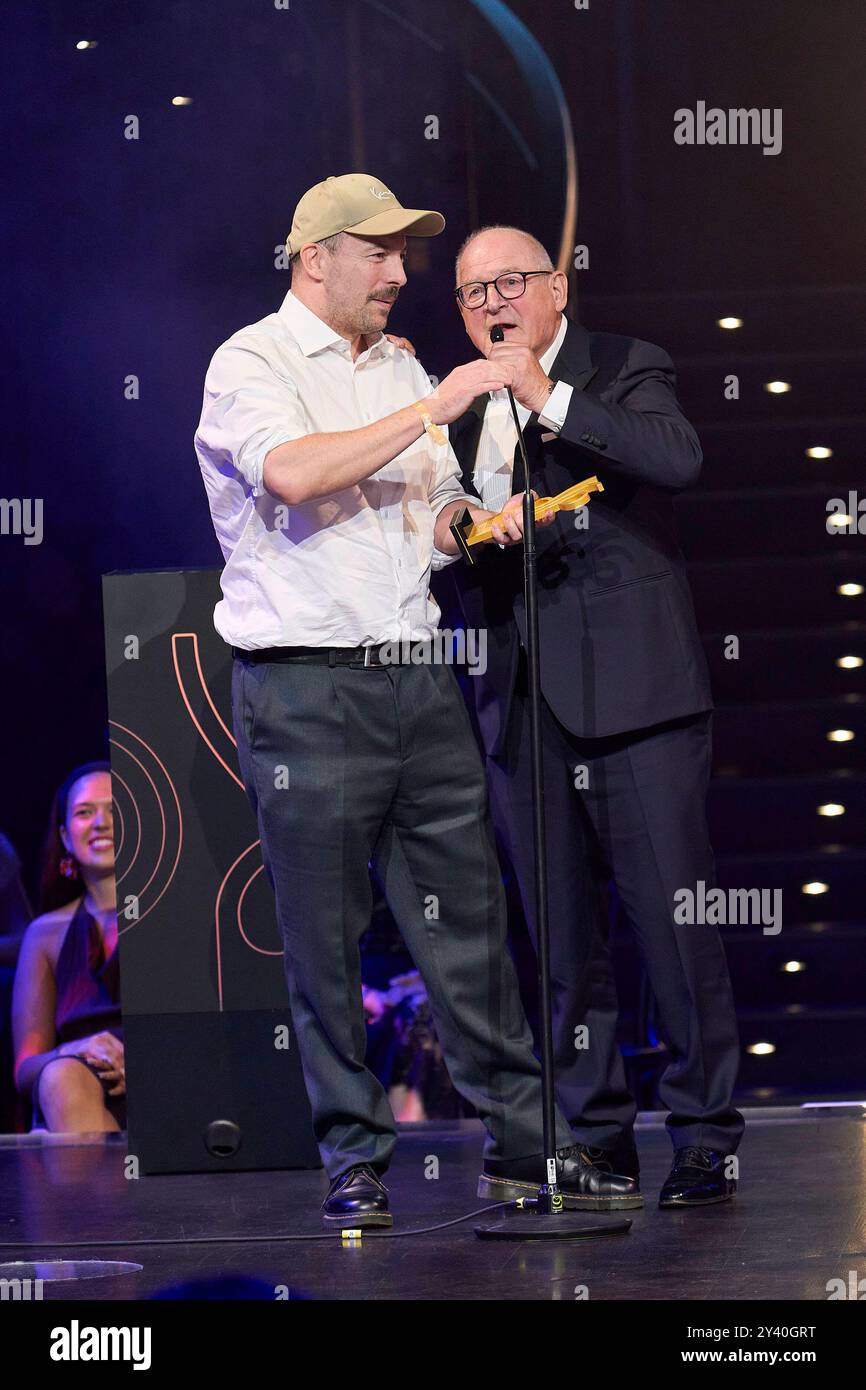 Verleihung Deutscher Schauspielpreis 2024 Burchart Klaussner und David ...