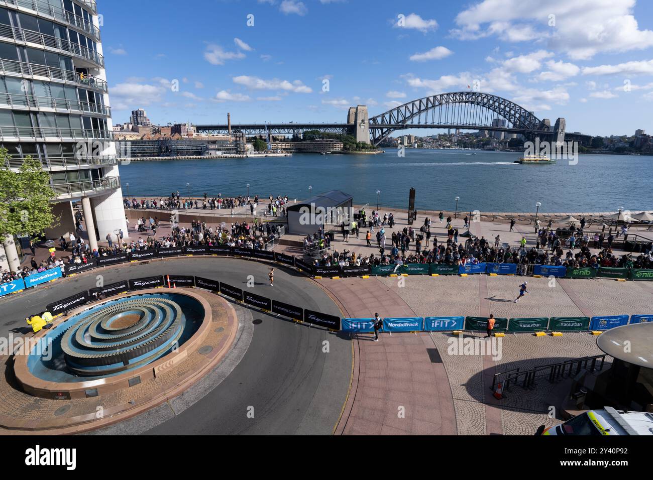 Sydney, Australia. 15th Sep, 2024. A general view of the athletes ...