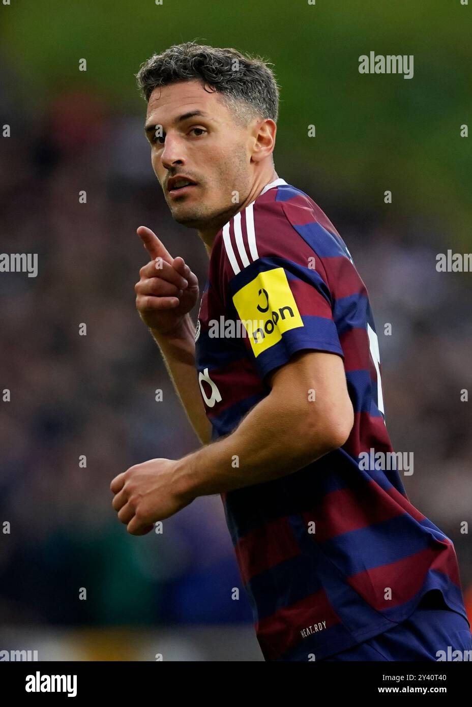 Wolverhampton, UK. 15th Sep, 2024. Fabian Schar of Newcastle United ...