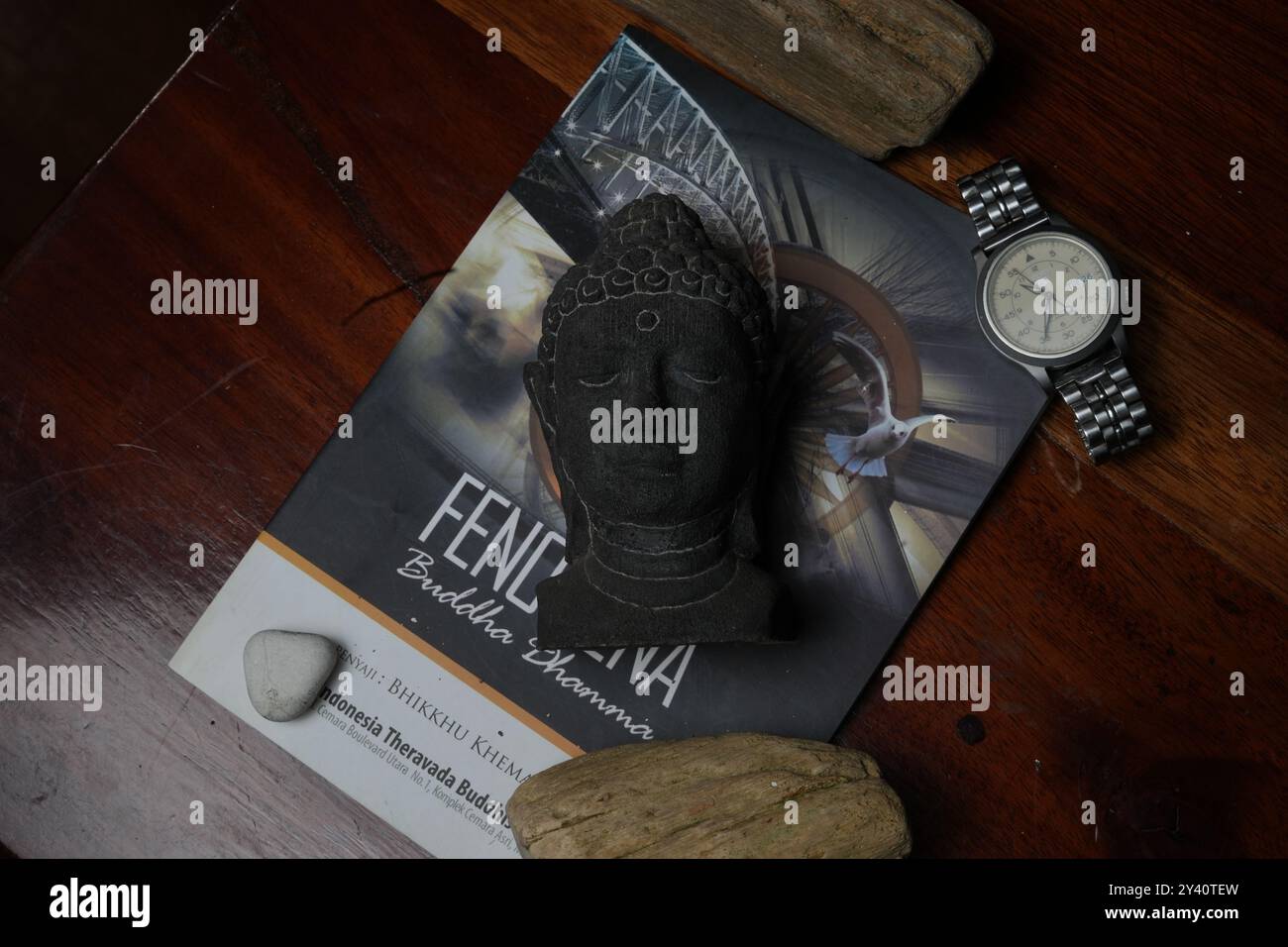 photographing a buddha statue named Siddhartha Gautama which is the ...