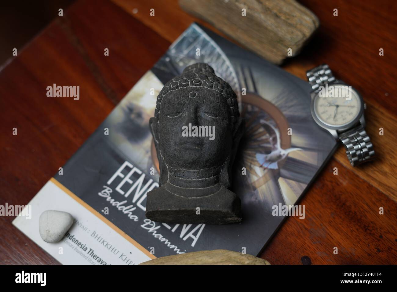 photographing a buddha statue named Siddhartha Gautama which is the ...