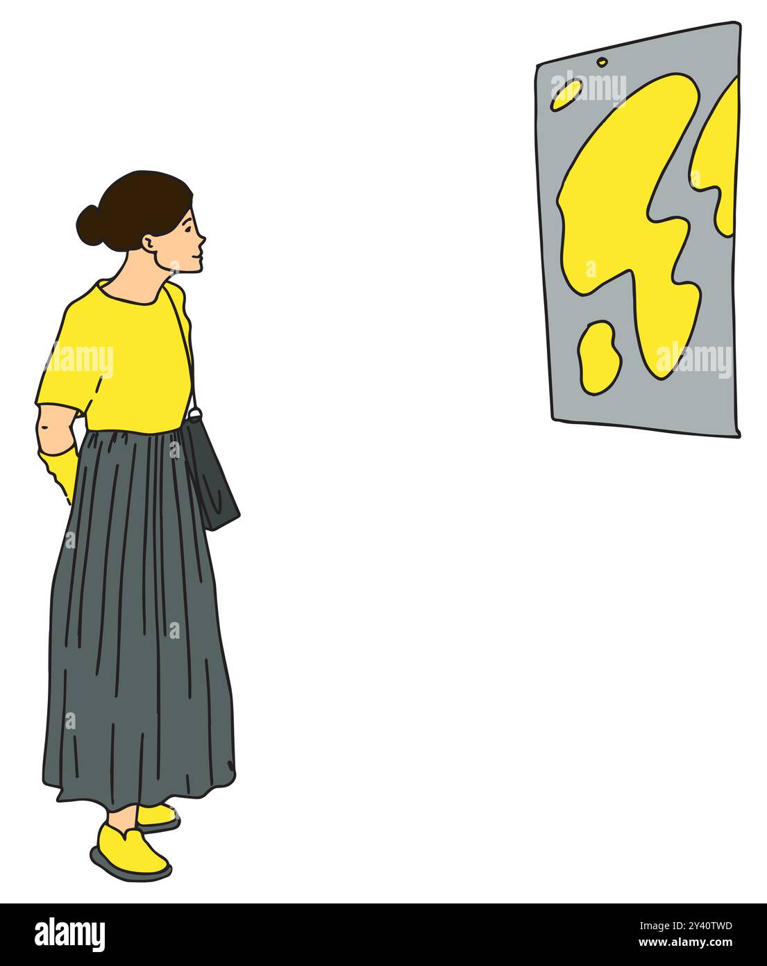 Contemporary interior design young Stock Vector Images - Alamy