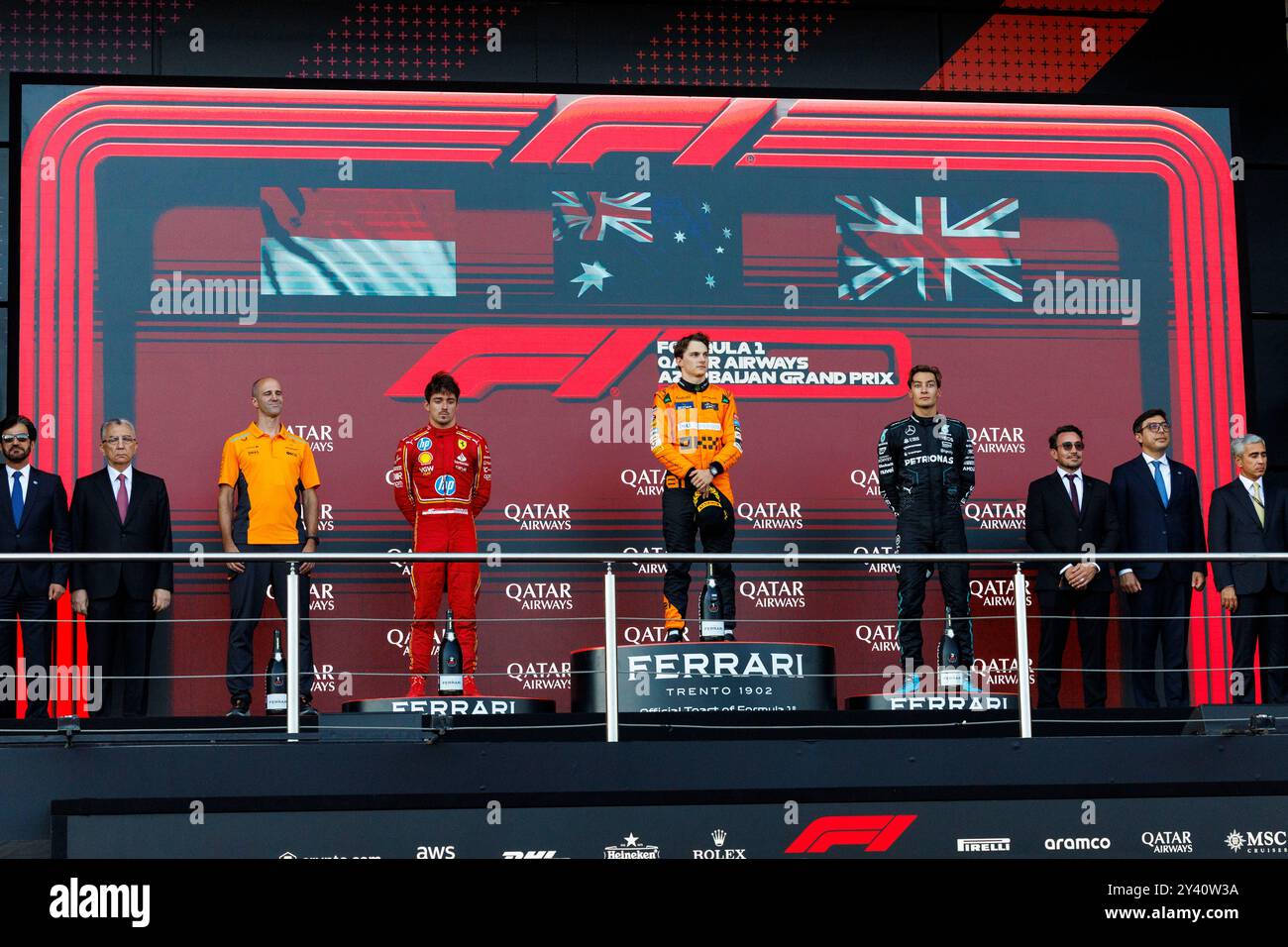 Baku City Circuit, Baku, Azerbaijan. 15th Sep, 2024. Formula 1 ...