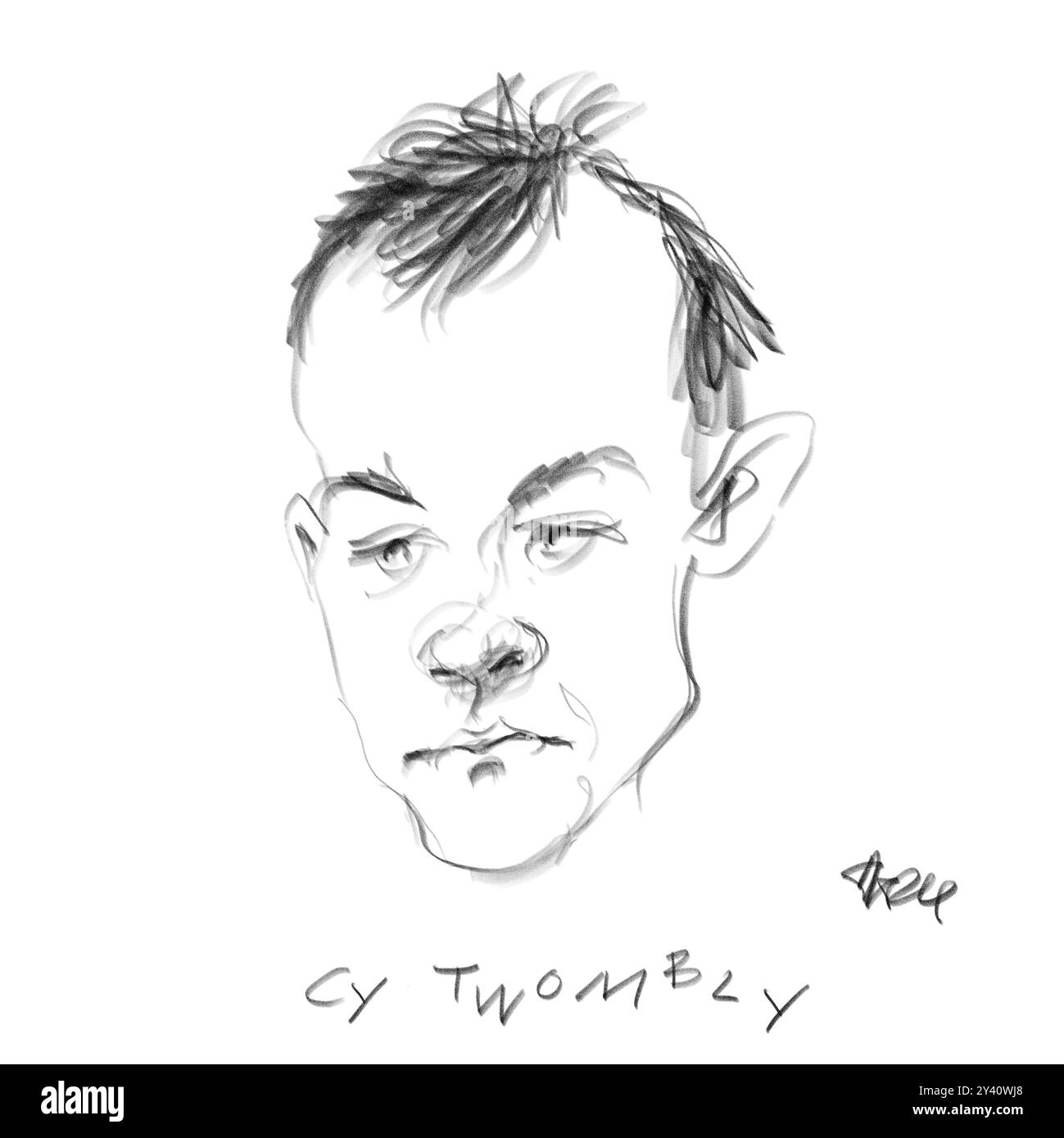 Portrait young artist from Cut Out Stock Images & Pictures - Alamy