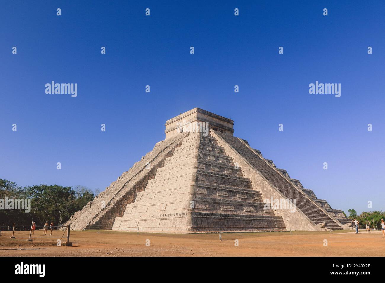 El Castillo (also known as the Temple of Kukulcan) is a Mesoamerican ...