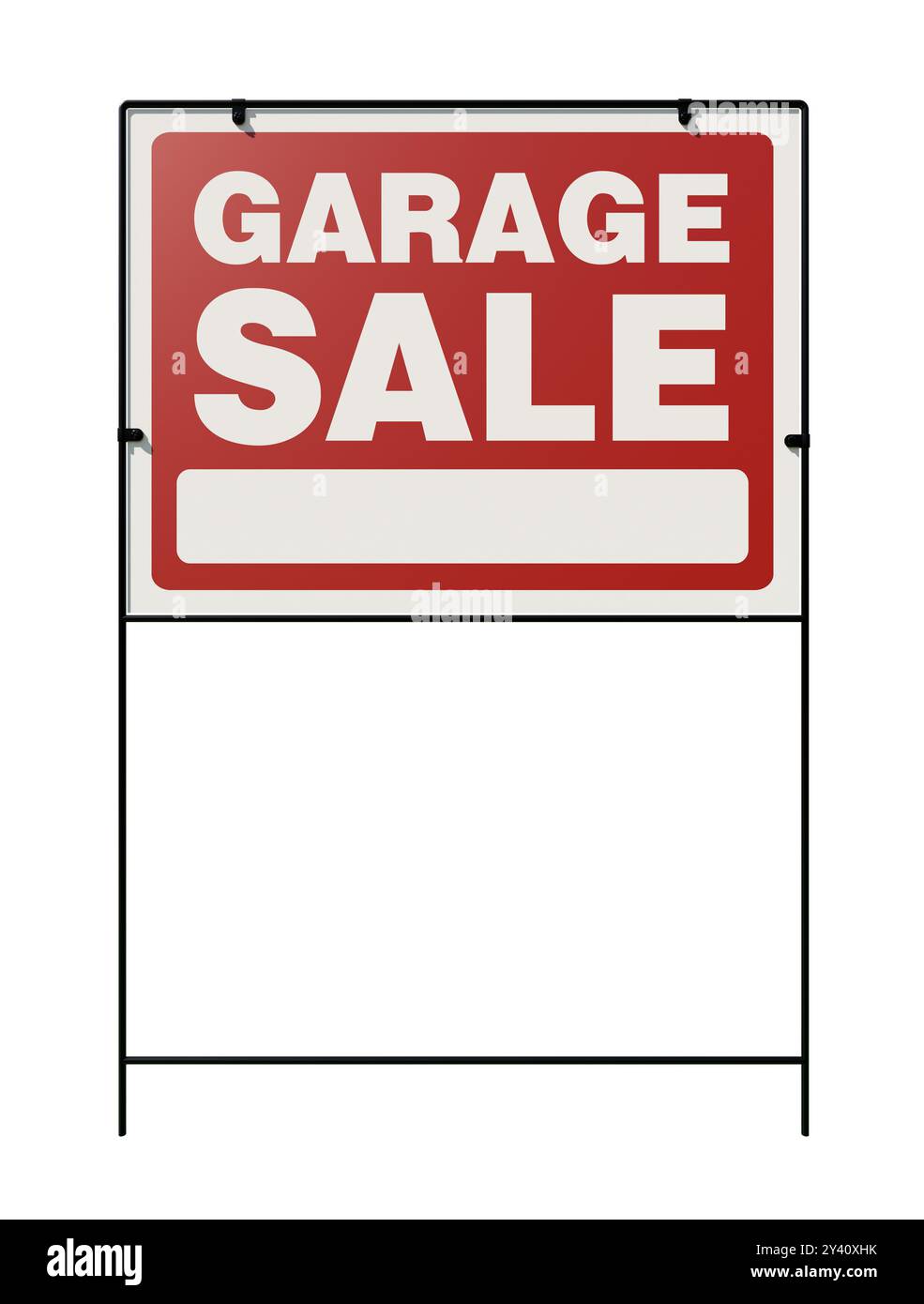 Garage sale sign on Cut Out Stock Images & Pictures - Alamy