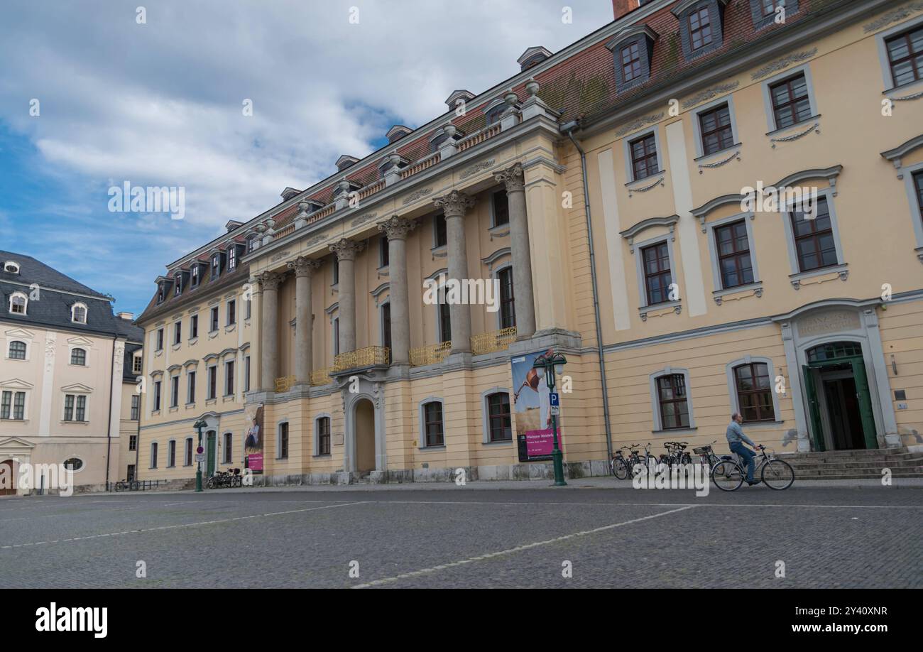 Historical houses in Weimar, Germany Stock Photo - Alamy