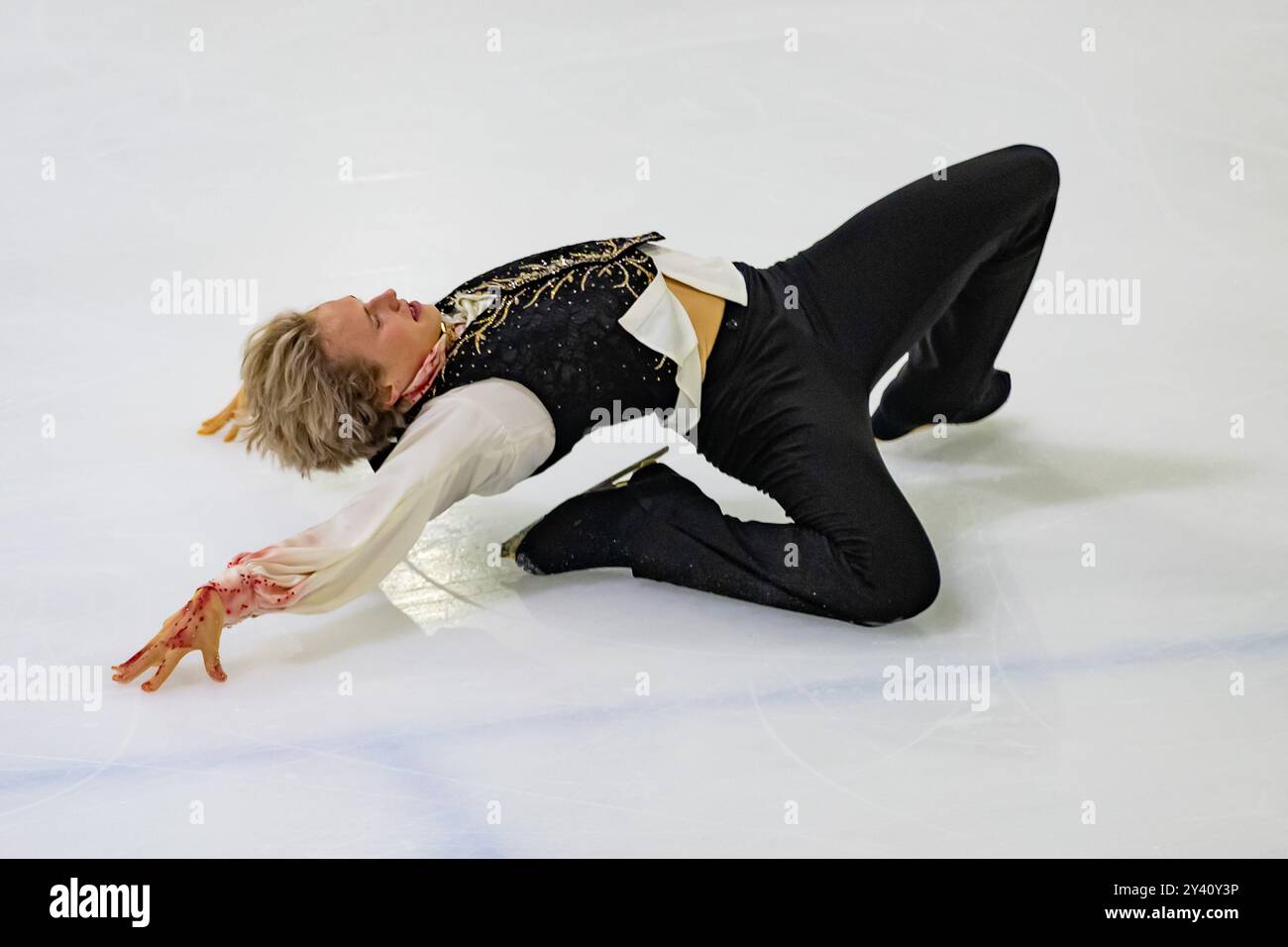 Ilia MALININ (USA) during Men Free Skating on September 15, 2024 at ...