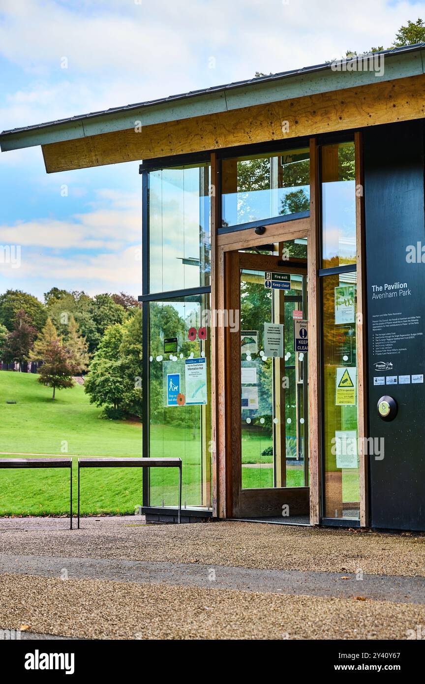 The Pavillion,Avenham Park,Preston designed by architecture Ian ...