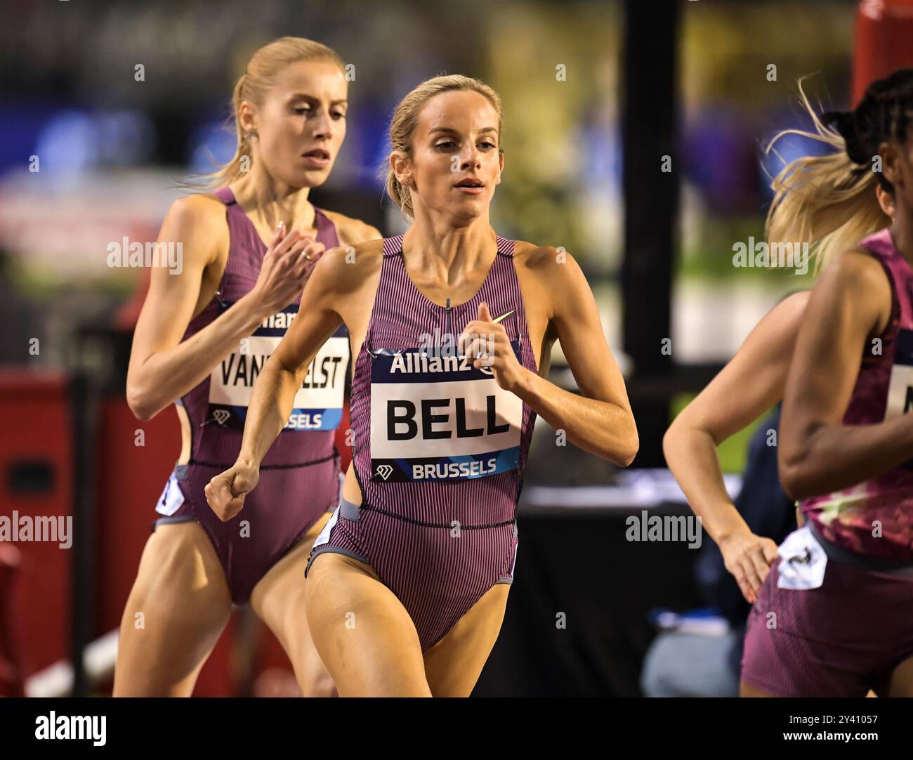 Georgia Bell of Great Britain competing in the women’s 1500m at the ...