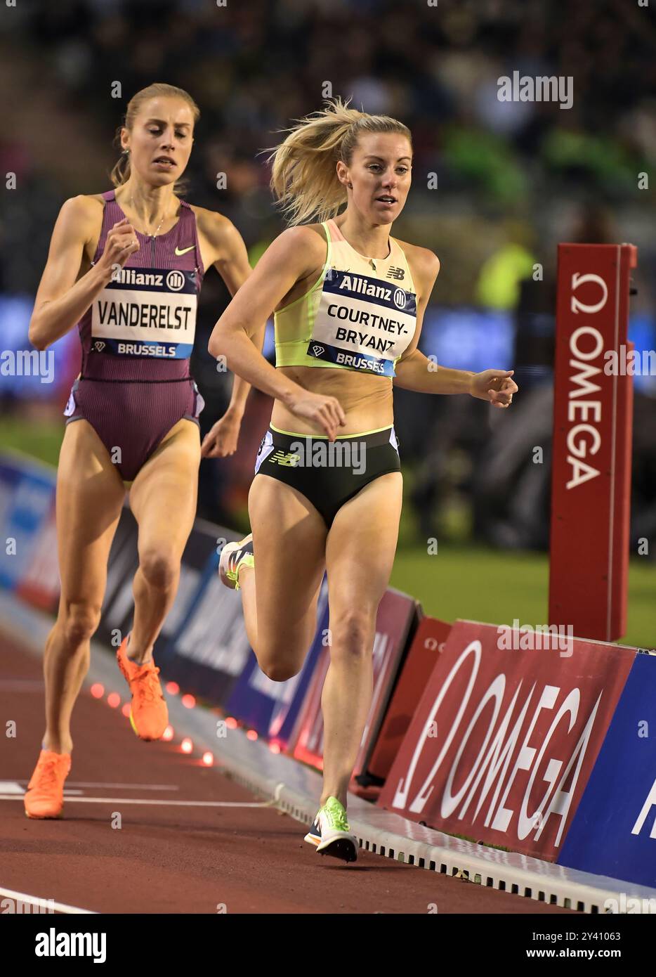 Melissa Courtney- Bryant of Great Britain competing in the women’s ...