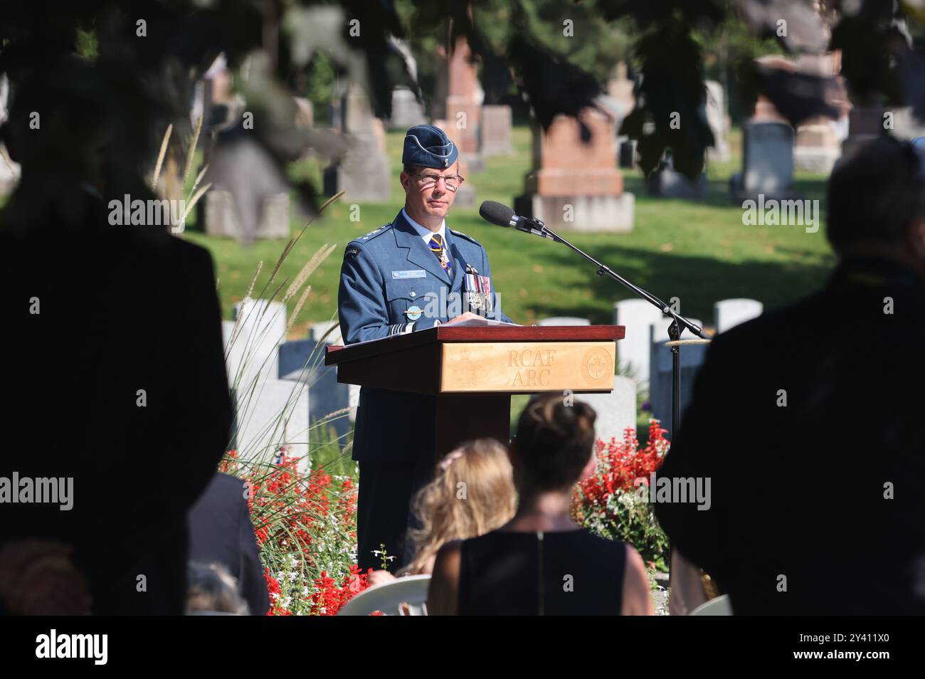 Ottawa, Canada. 15th Sep, 2024. Lieutenant-General Eric Kenny ...
