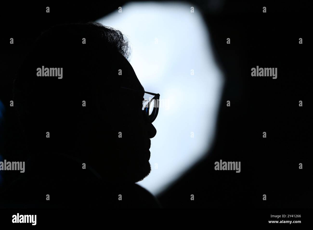 Contemplative profile art in hi-res stock photography and images - Alamy