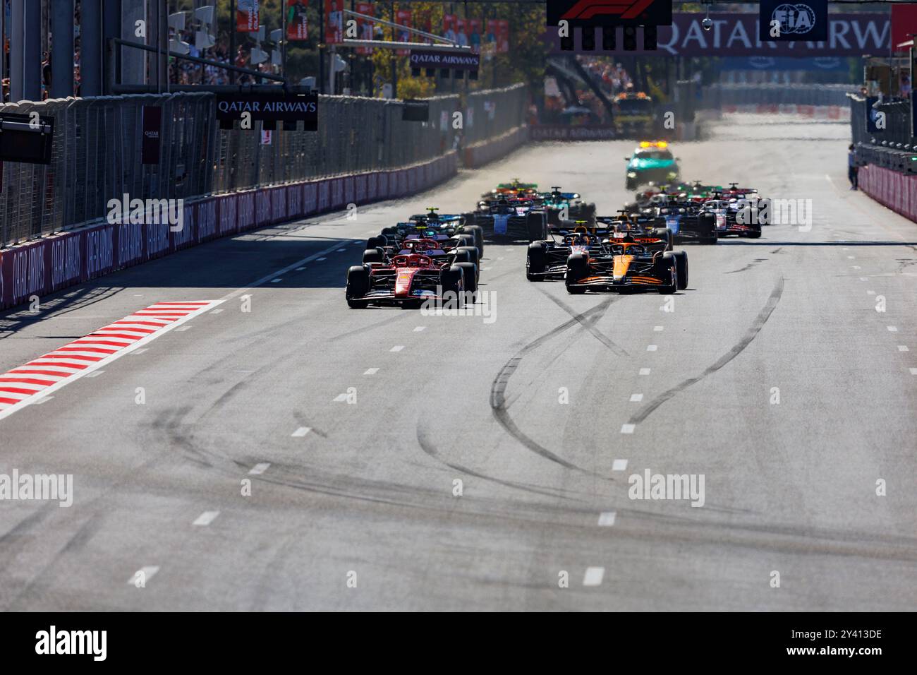 Baku City Circuit, Baku, Azerbaijan. 15th Sep, 2024. Formula 1 ...